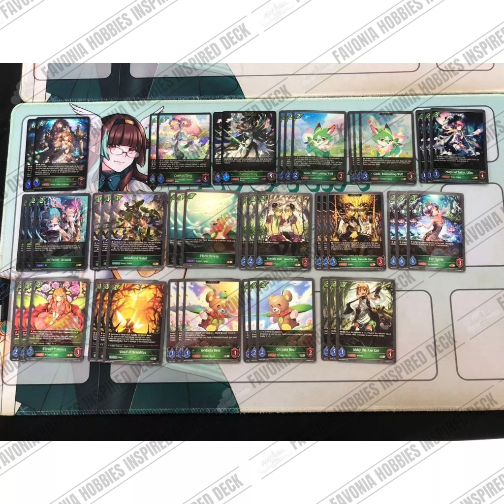 Shadowverse EVOLVE | English EN | BP03 | Booster Set #3 “Flame of Lævateinn” | Forestcraft Set ...