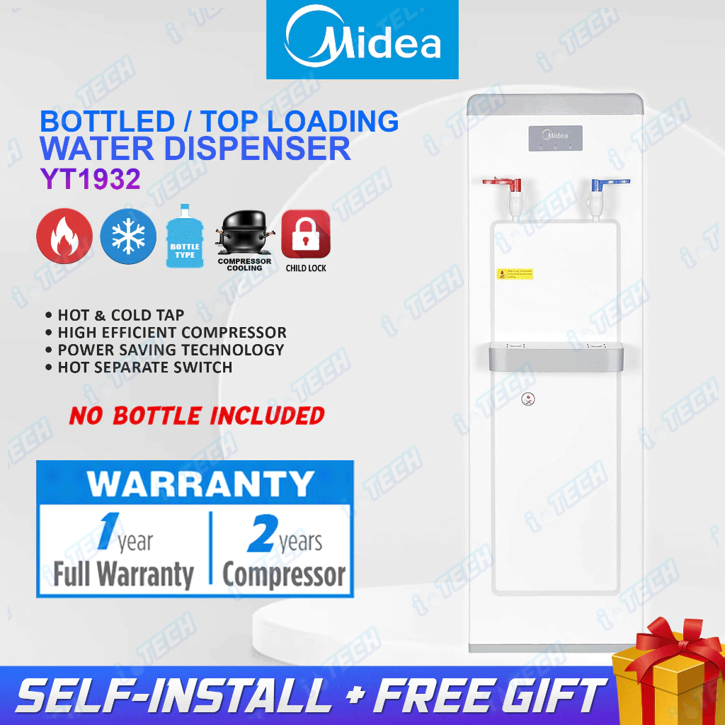 𝐌𝐀𝐆𝐈𝐂𝐎 By Midea Floorstanding Hot Normal Cold Bottled Type Water ...