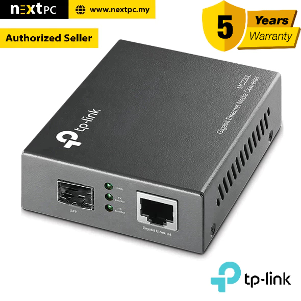 [Ready Stock] TP-LINK MC220L/MC210CS/MC200CM Gigabit Media Converter ...