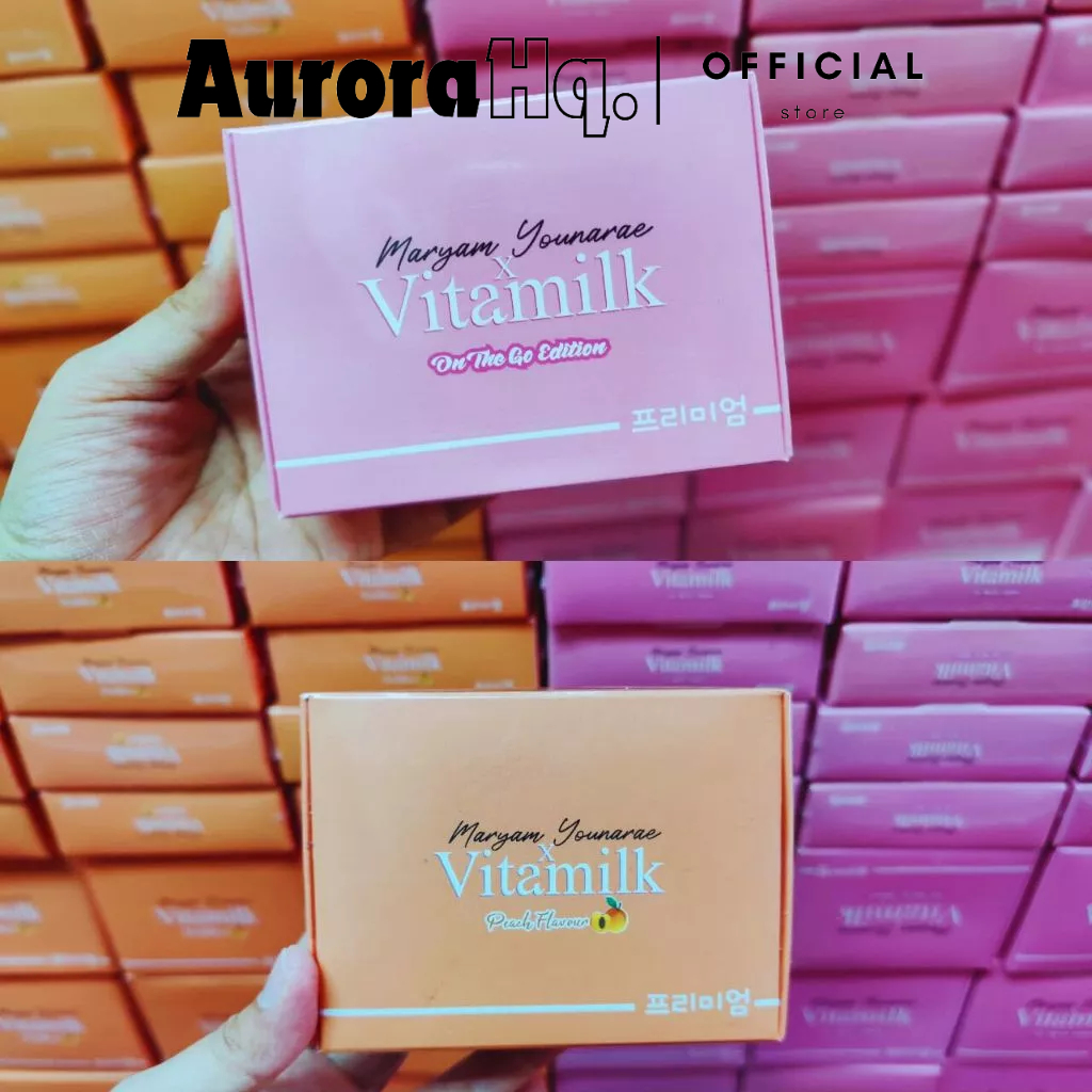 VITAMILK VITABOOST FLAVOUR PEACH|STRAWBERRY ORIGINAL HQ | Shopee Malaysia