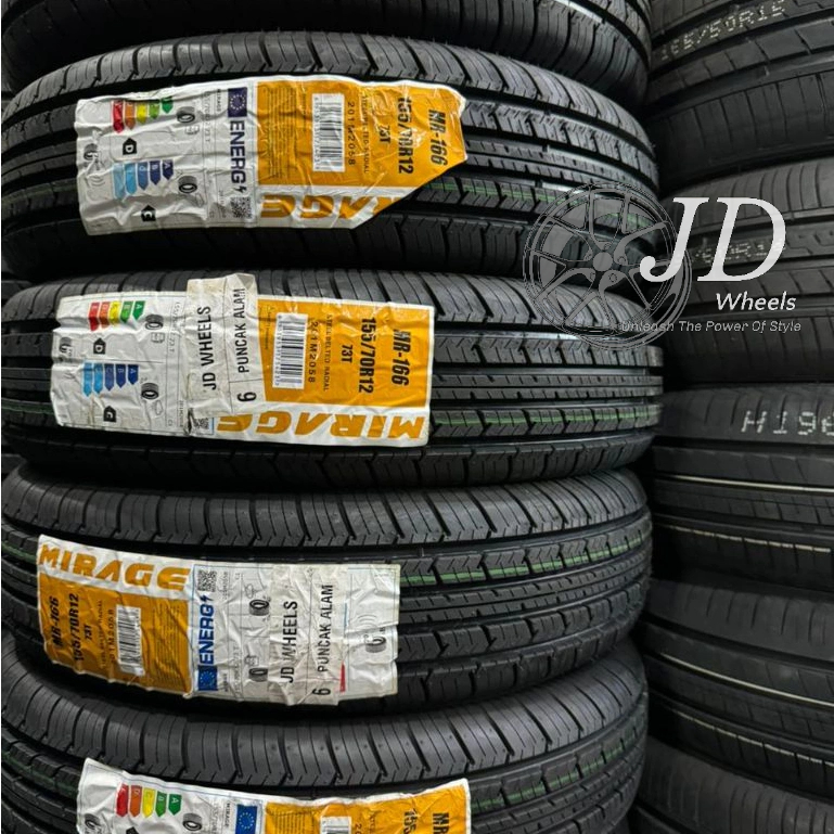 🆕Tayar Tyre Tire [ 155/70R12 ] 155 70 12 Mirage MR-116 (2024) | Shopee ...