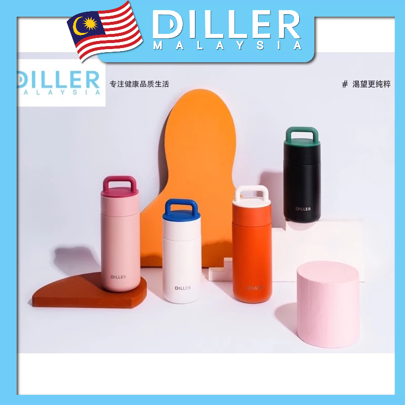 Diller Easycare 316Stainless Steel Thermo Bottle Flask with Handle ...