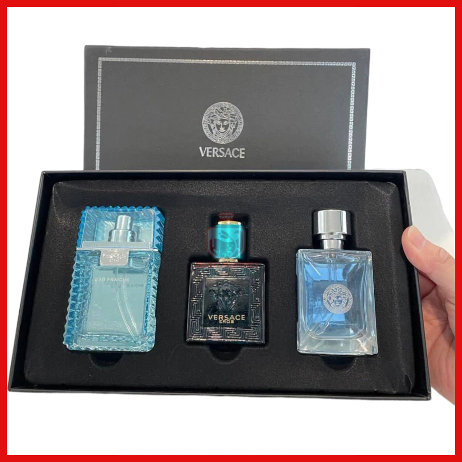 VERSACE MEN MINIATURE BLACK SET 3 IN 1 30ML | Shopee Malaysia