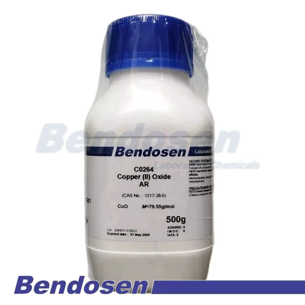 Copper (II) Oxide, AR, 500g, BENDOSEN. | Shopee Malaysia
