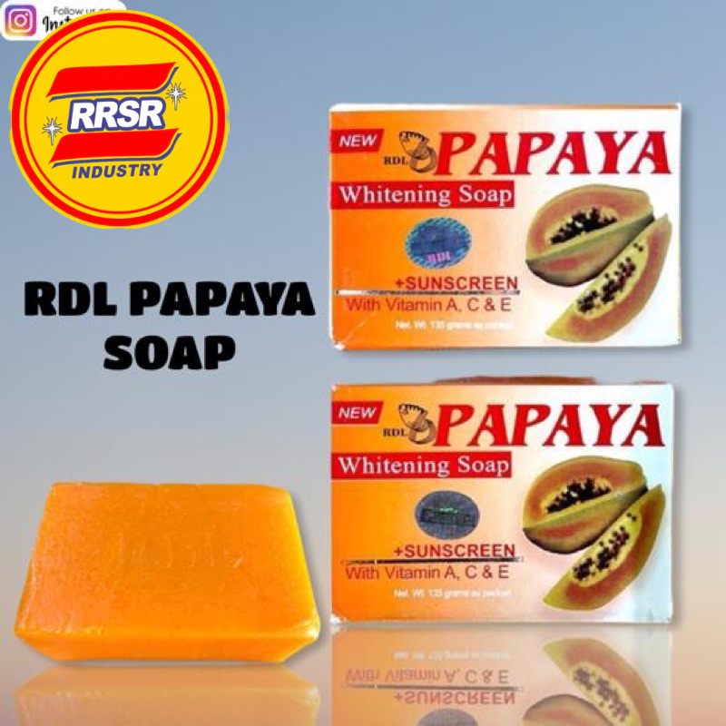 RDL SABUN PAPAYA 135 gm || 100% original | Shopee Malaysia