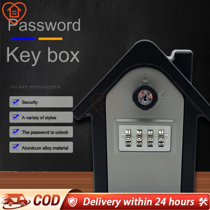 📣LOWEST PRICE📣Two Way Unlock Wall Mount 4 Digit Combination Code Key ...