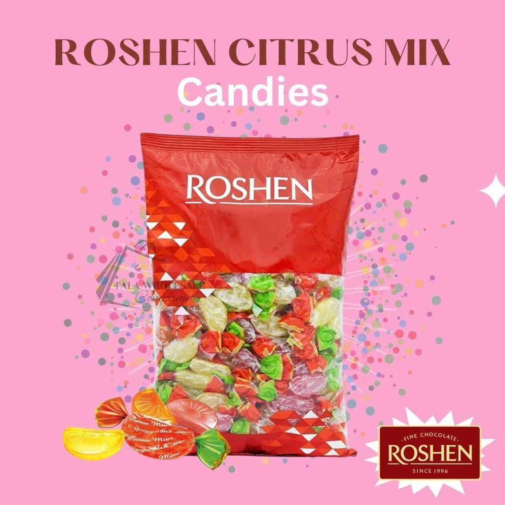 Roshen Citrus Mix Hard Candies 250g | Shopee Malaysia