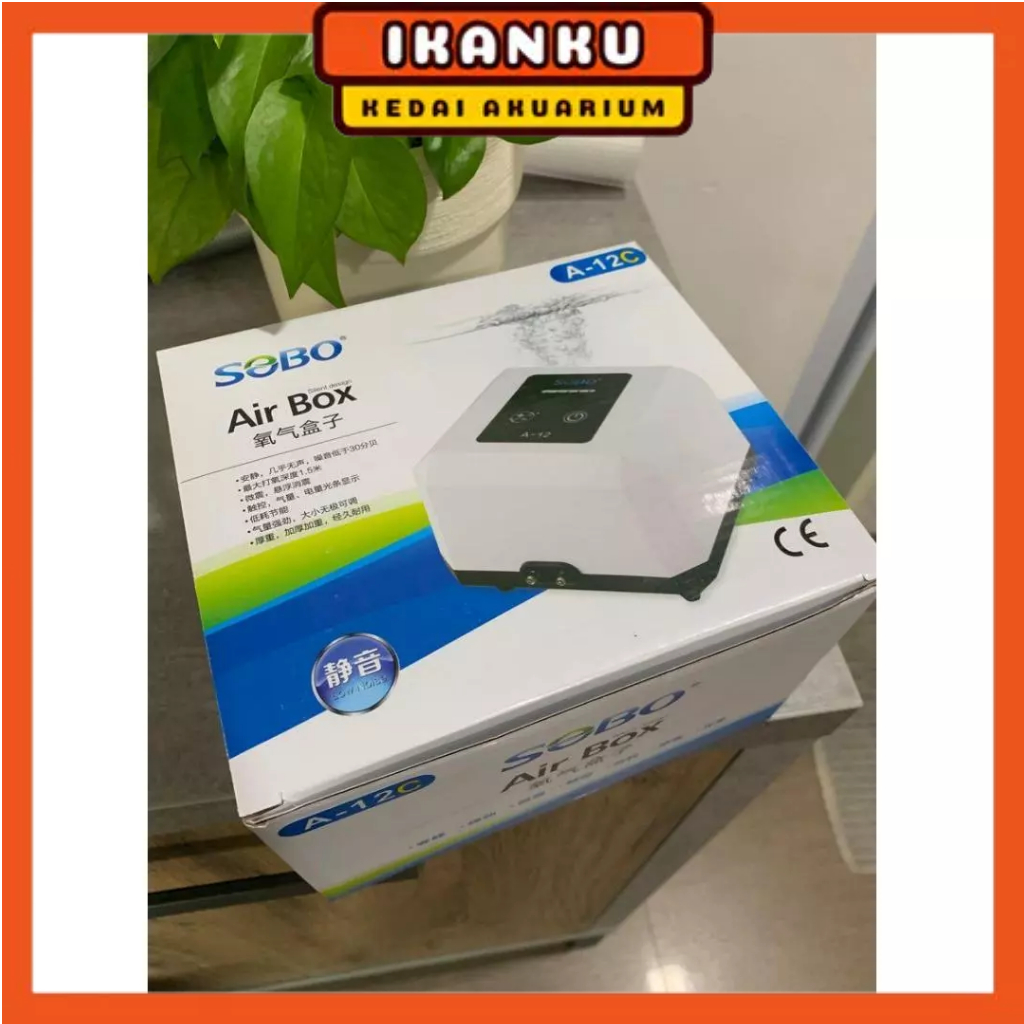 SOBO Air pump Air Box A-12C | Shopee Malaysia