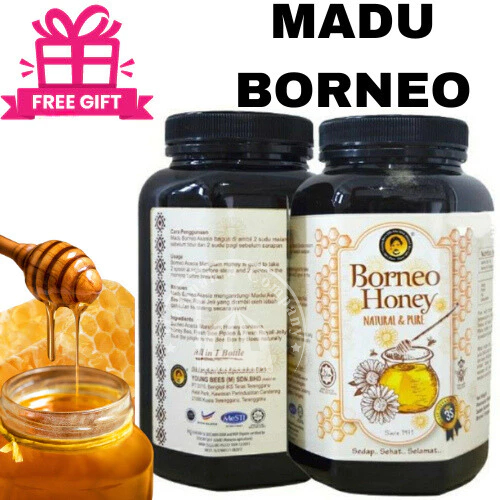 Madu Borneo Asia Asli Lembah Akasia Sarawak Young Bees Borneo Honey ...