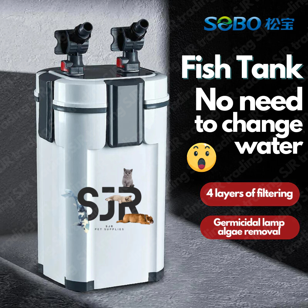 SOBO Canister Filter External Filter Aquarium/ UV Aquarium Pump AQ901F AQ903F AQ905F AQ-907F AQ ...