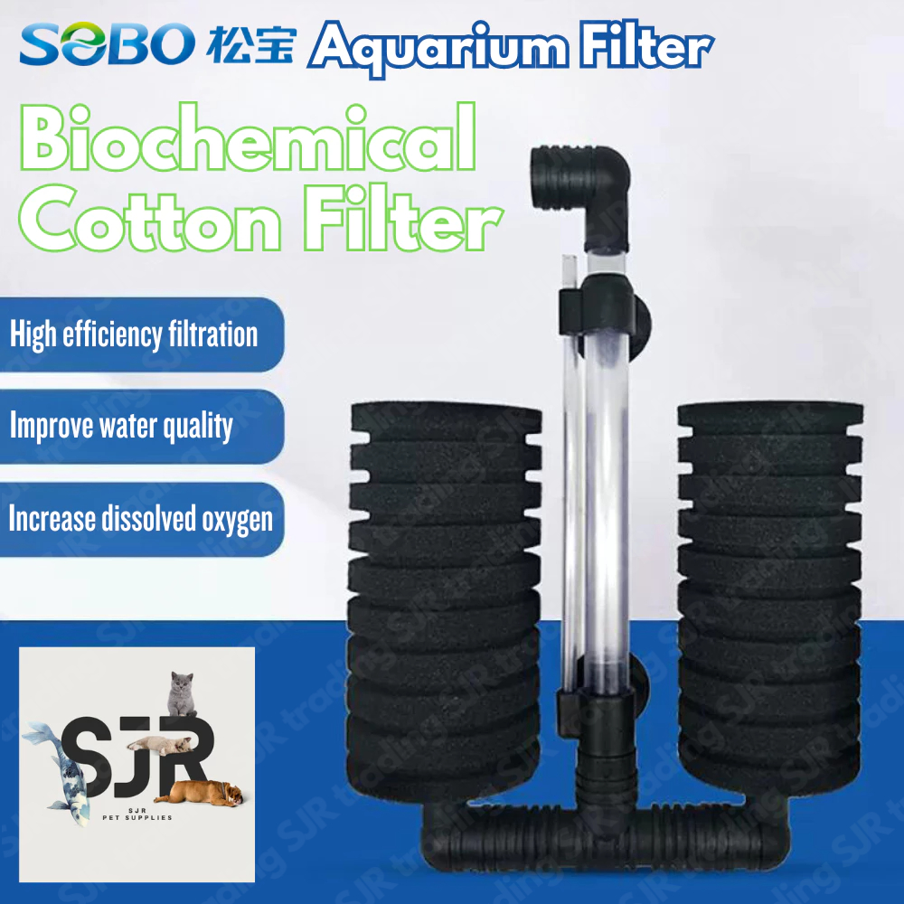Sobo Aquarium Sponge Filter Sb-2801 / Sb-2802 / Sb-2811 / Sb-2812 ...