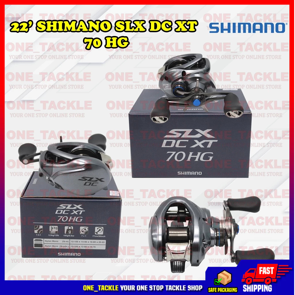 Shimano 22' SLX DC XT 70HG / 71HG / 71XG Baitcasting Reel 100% Original | Shopee Malaysia