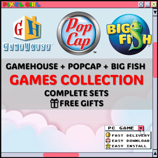 500++ Gamehouse Popcap Bigfish Classic PC Game Collection Full Version ...