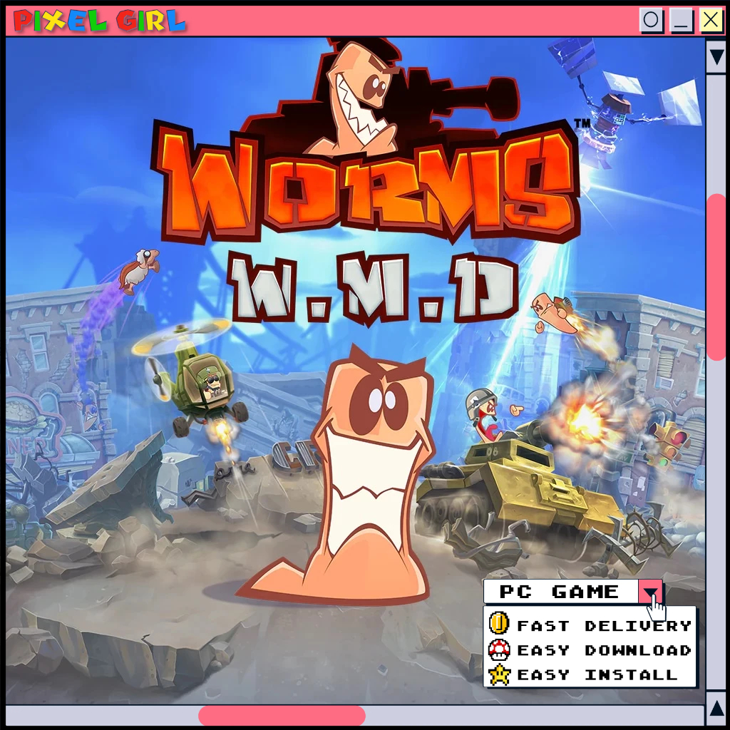 Worms WMD PC Digital Download Offline [PC Game] | Shopee Malaysia