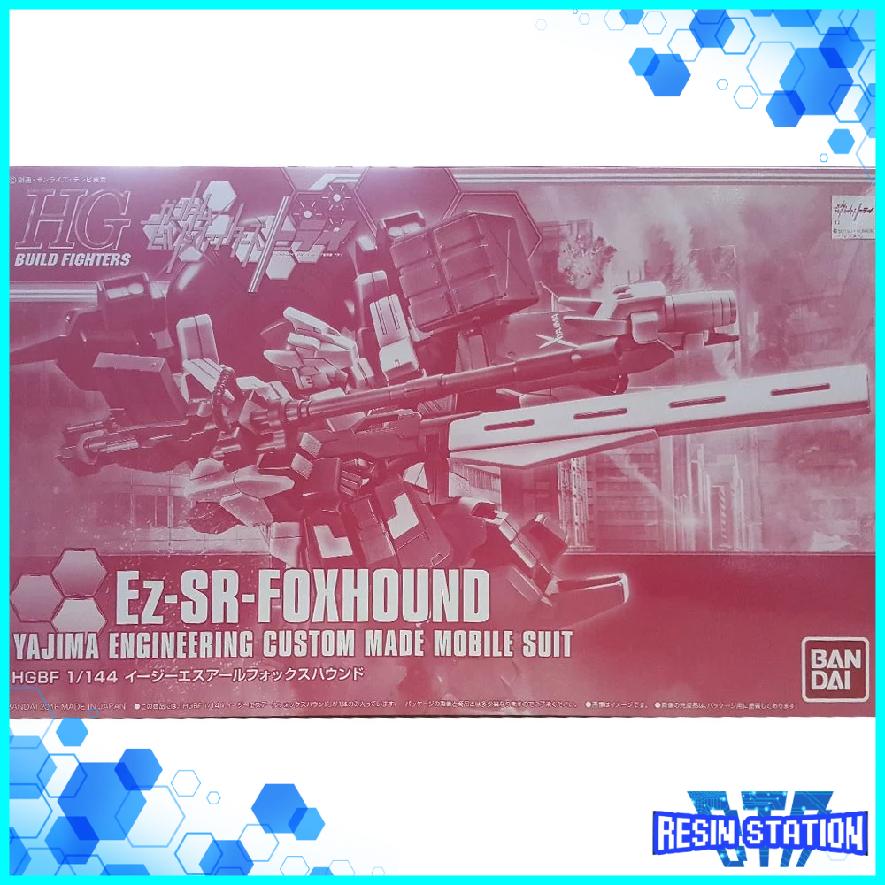 PB HGBF 1/144 EZ-SR FOX HOUND GUNDAM BUILD FIGHTER BANDAI GUNPLA ...