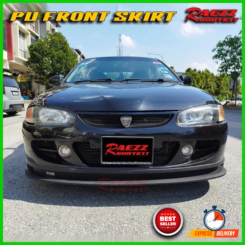 💥Ready Stock💥 MDM Proton Satria GTI R Three PU Front Skirt ( Without ...