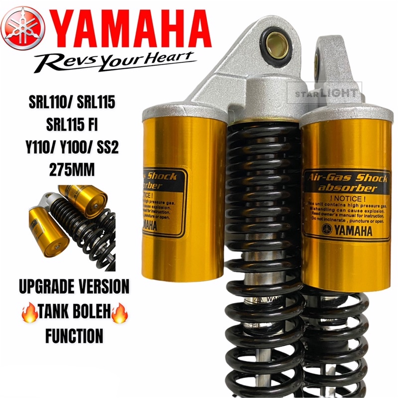 275MM RESTOCK!! YAMAHA OHLINS LAGENDA/ SRL ZR/ SRL110 / SRL115 / SRL115 ...