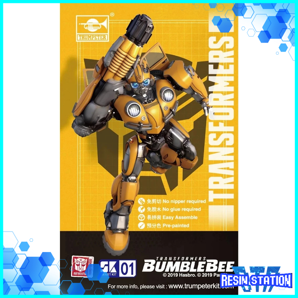 Trumpeter Bumblebee Transformers Movie SK-01 Plastic Model Kit | Shopee Malaysia