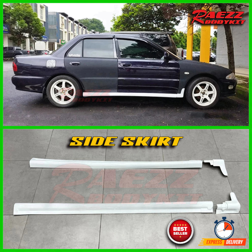 💥READY STOCK💥GSR Side Skirt🔥🇲🇾MDM🇲🇾Proton Wira C99 / Wira C99 Aeroback ...