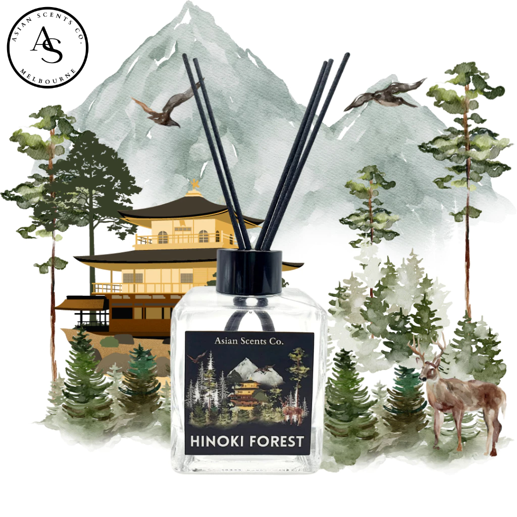 Asian Scents Co. Hinoki Forest reed diffuser (100ml) | Shopee Malaysia
