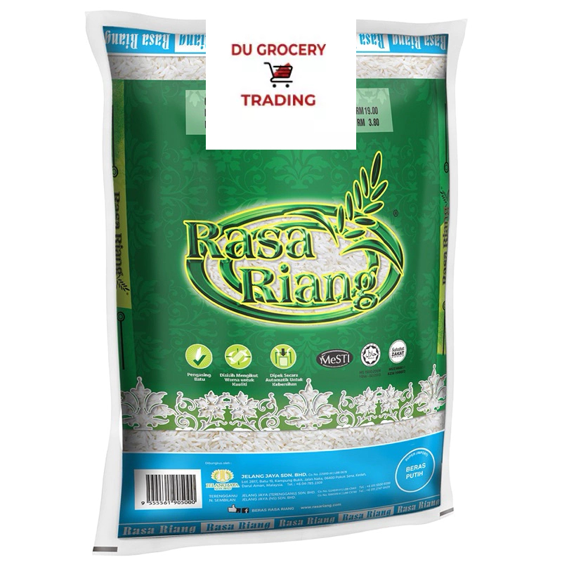 Beras Putih Import Cap Rasa Riang 5kg - Kuala Nerang Kedah Famous Rice ...