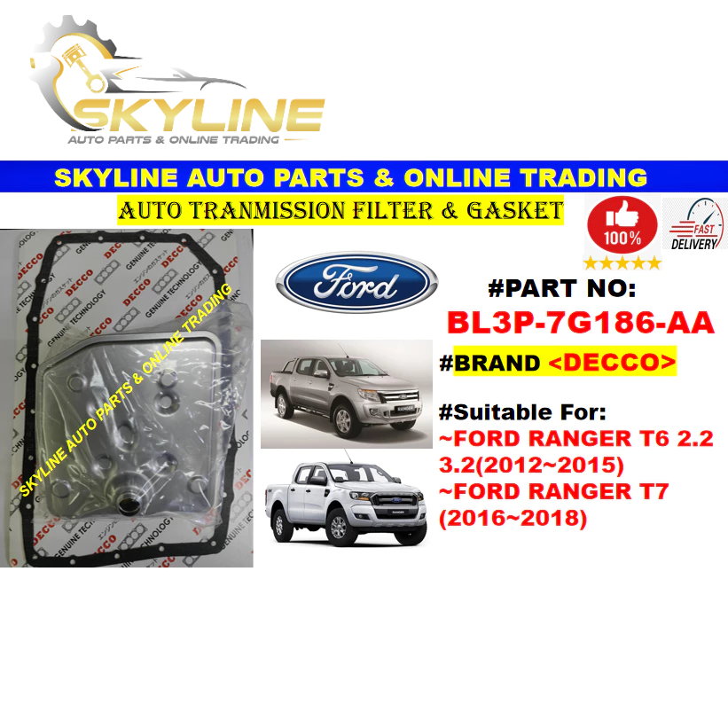 BL3P-7G186-AA Ford Ranger T6 2.2 3.2 (2012~2015) / Ford Ranger T7 (2016~2018) Auto Transmission ...