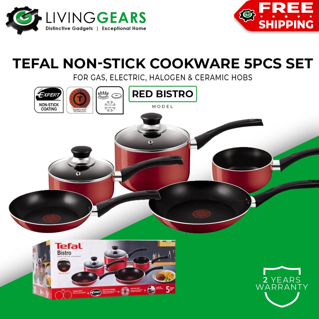 Tefal Cookware So Chef / Bistro red / Essential Black / Easy Care ...