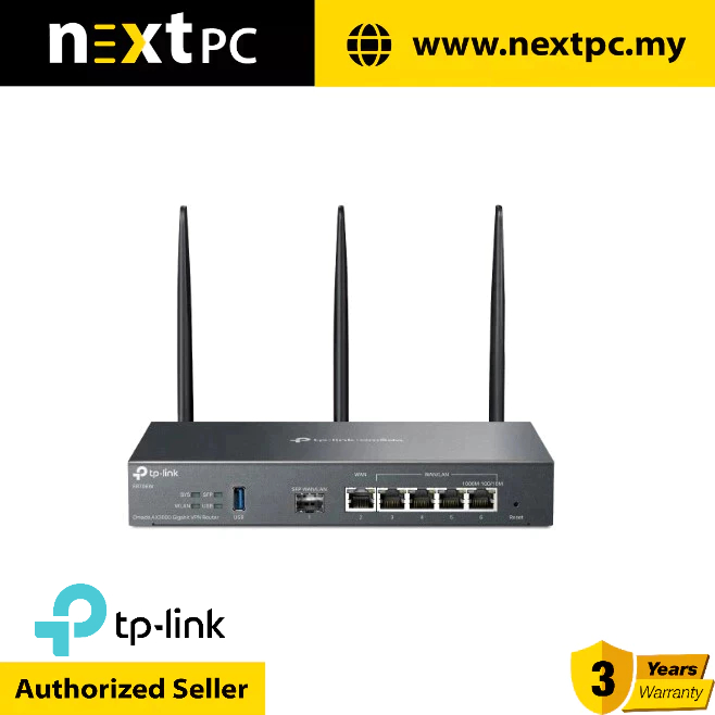[Ready Stock] TP-LINK ER706W Omada AX3000 Gigabit VPN Router / 5 Years ...