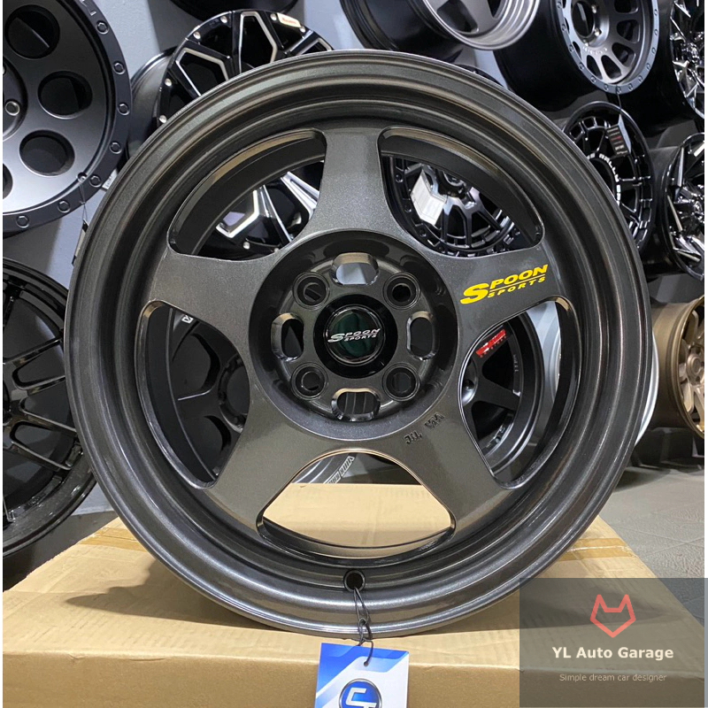 Spoon [Flow Forming] Sport Rim 15x7JJ ET35 (4x100) | Shopee Malaysia