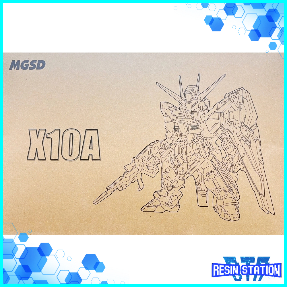 GG MGSD X10A Freedom 自由战士 Gundam MG SD Master Grade SD Assembly Model ...