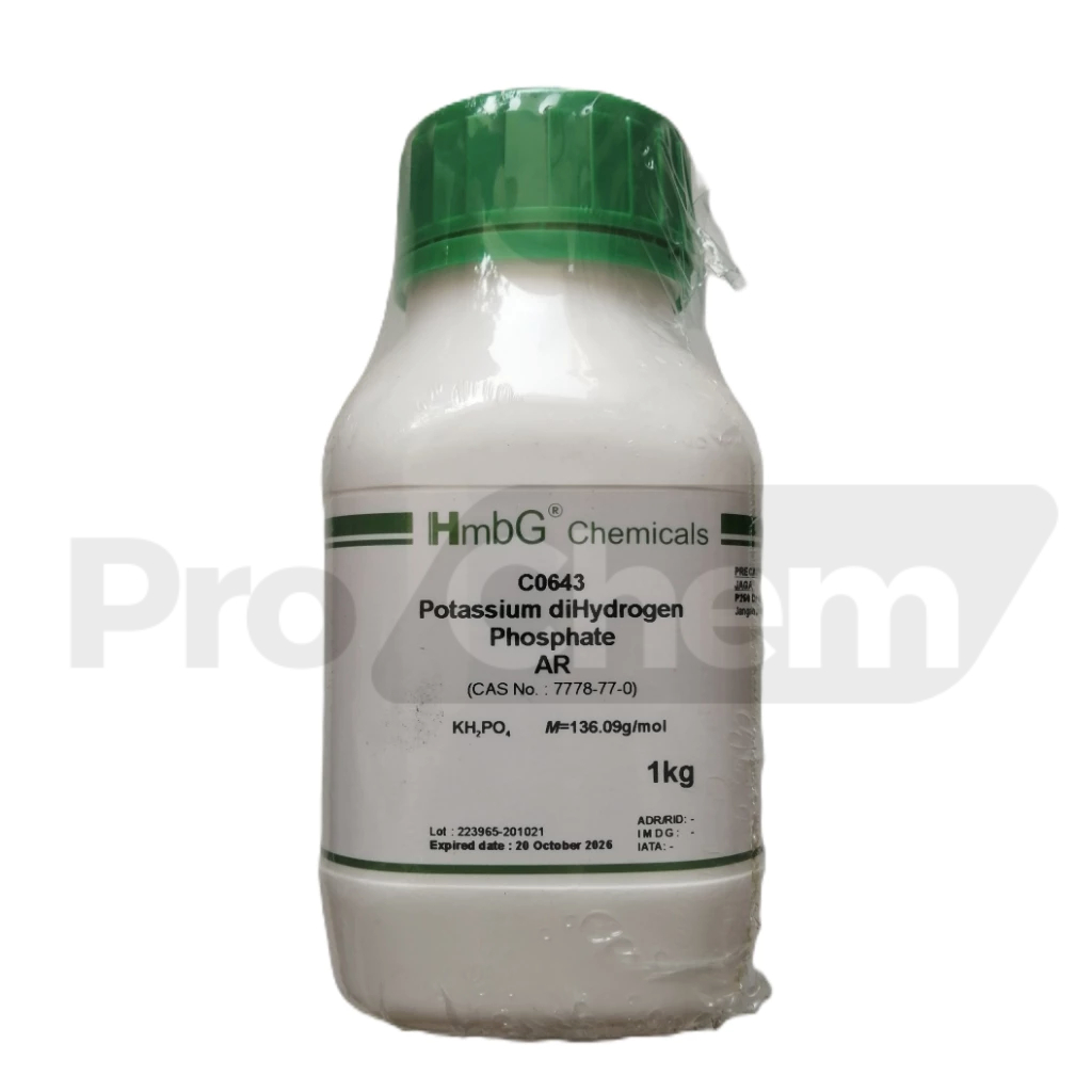 Potassium diHydrogen Phosphate Anhydrous AR,HmbG 1kg [CAS No. 7778-77-0 ...