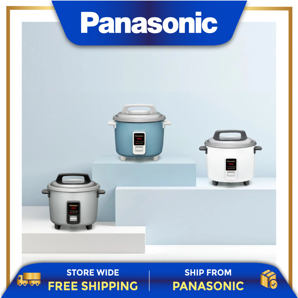 PANASONIC SR-Y10G 1.0L CONVENTIONAL RICE COOKER SR-Y10GASKN (SILVER/BLUE/WHITE) | Shopee Malaysia