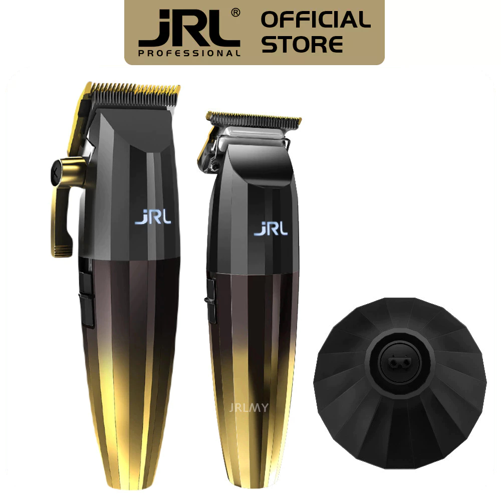 JRL Professional Combo Set Hair Clipper + Trimmer + Charging Dock ...