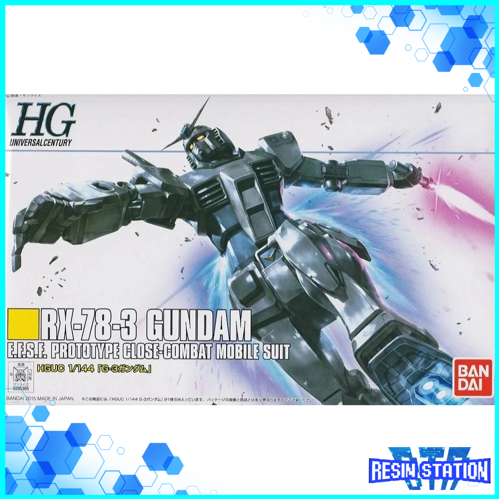 HGUC RX-78-3 G-3 Gundam (Revive Ver.) GUNPLA EXPO 2015 LIMITED BANDAI MODEL KITS | Shopee Malaysia