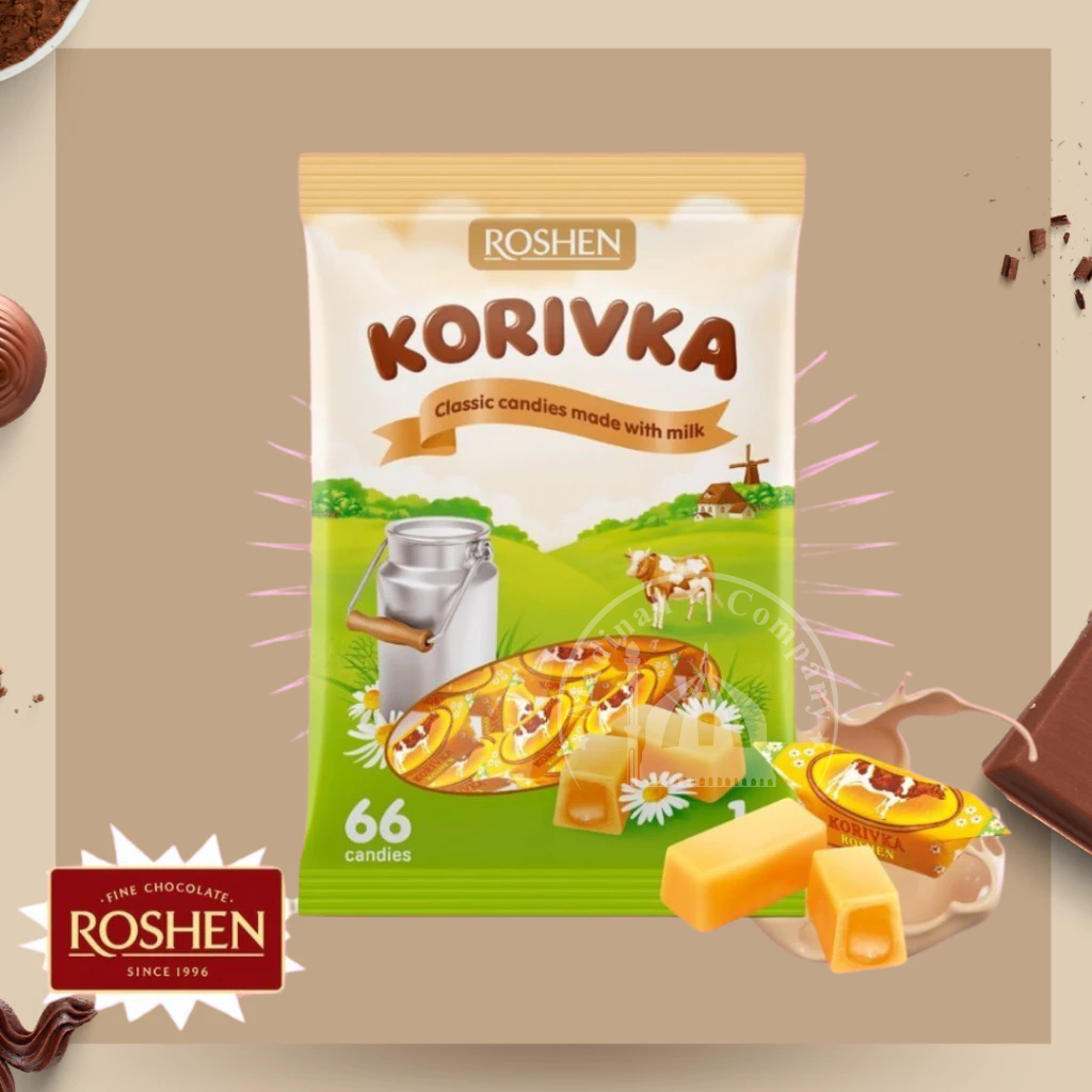 New Arrival Roshen Korivka Milky Sweets 250G/500G/1KG | Shopee Malaysia