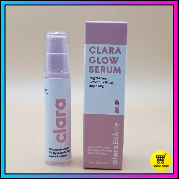 CLARA BEAUTY Glow SERUM 10ml Original 100% | Shopee Malaysia