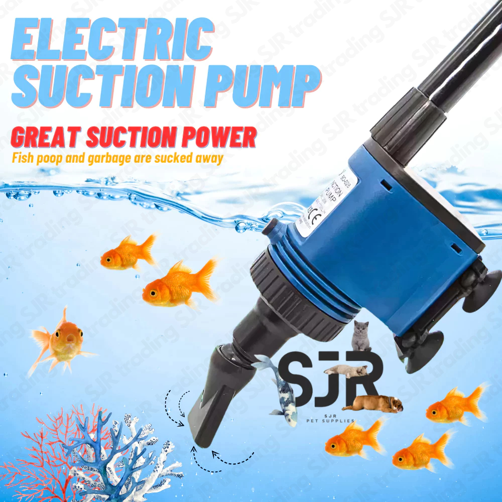 SOBO BO-028 BO-058 Suction Cleaning Pump Pam Sedut Akuarium Clean Pump ...