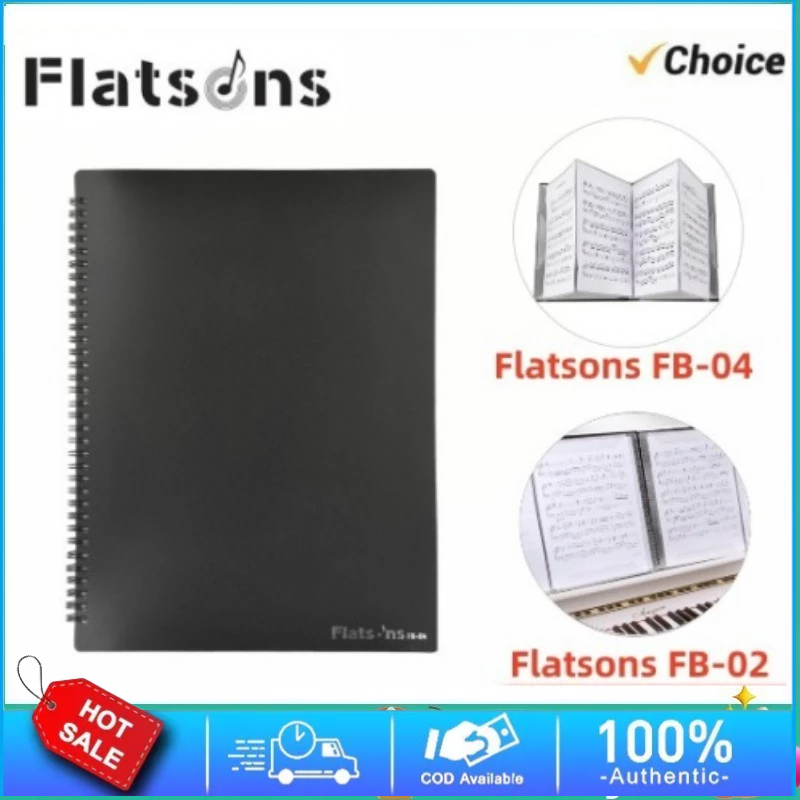 Ready Stock Flatsons A4 Size Music Score Folder 40 Pockets Paper Sheet ...
