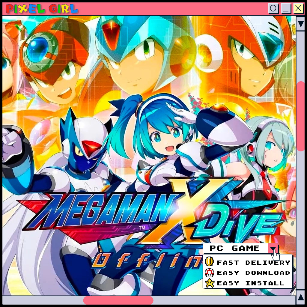 Mega Man X Dive Offline PC Digital Download Offline [PC Game] | Shopee Malaysia