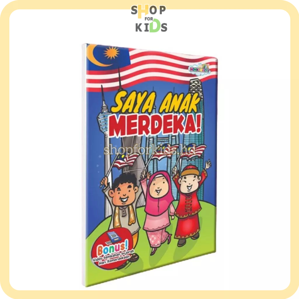 BUKU SAYA ANAK MERDEKA | Komik Patriotisme Malaysia + Kipas Malaysia ...