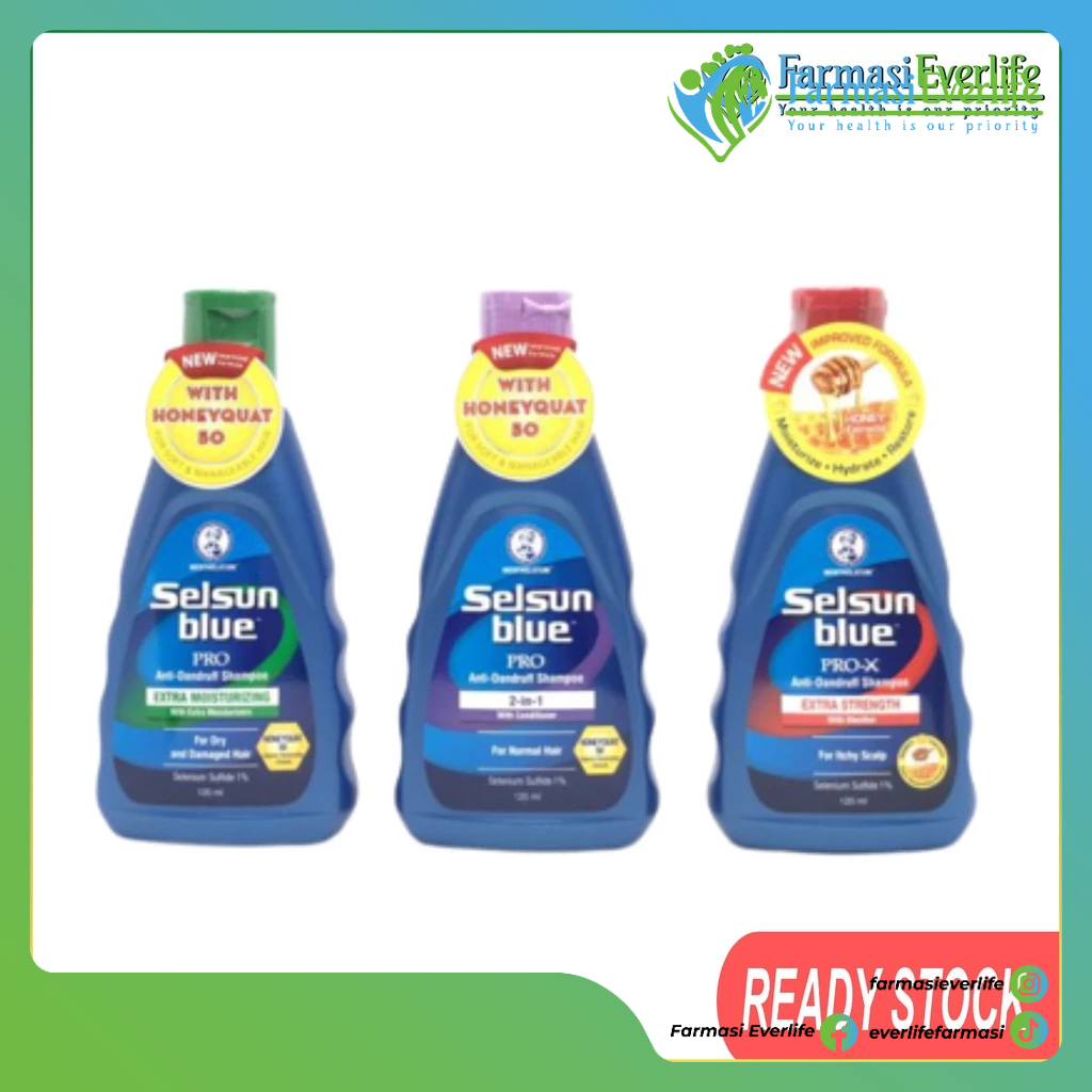 Selsun Blue Pro Shampoo Mentholatum 120ml | Shopee Malaysia