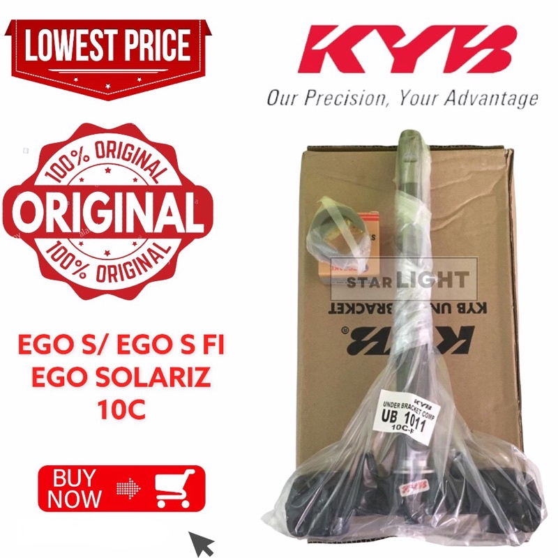YAMAHA EGO S/ EGO S FI/ EGO SOLARIZ/ EGOS (10C) 100% ORIGINAL KYB FORK T UNDER BRACKET TOBAKI ...