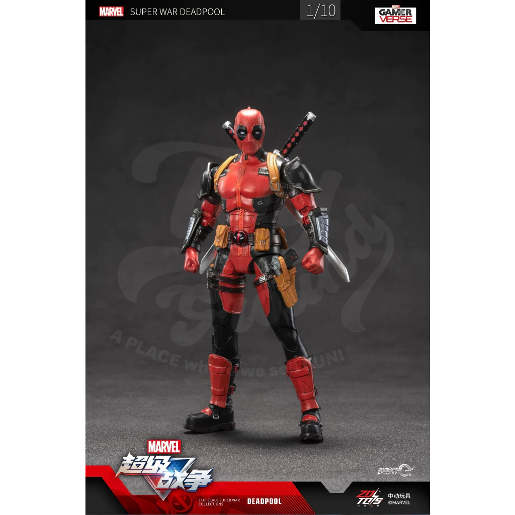 [DOUBLE BUBBLE WRAP] ZD Toys Marvel Super War Deadpool, Star Lord ...