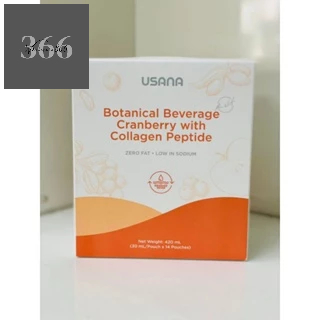 (READY STOCK) USANA - Botanical Cranberry Collagen Peptide 蔓越莓胶原蛋白肽饮品 ...