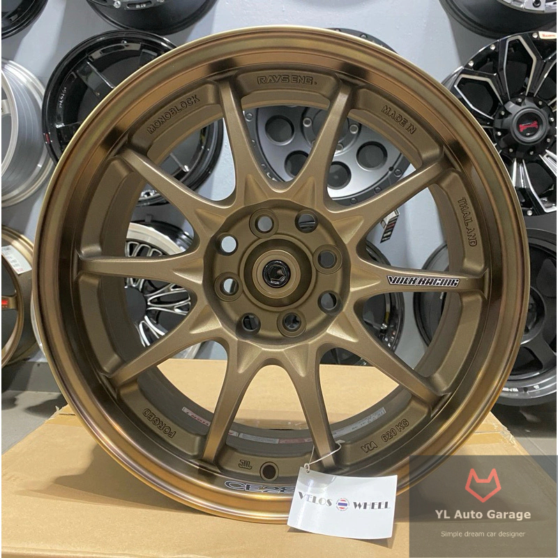 Velos Wheel CE28-10 Strip [Bronze 2 Ton] Sport Rim 16x7JJ ET38 (4x100 ...