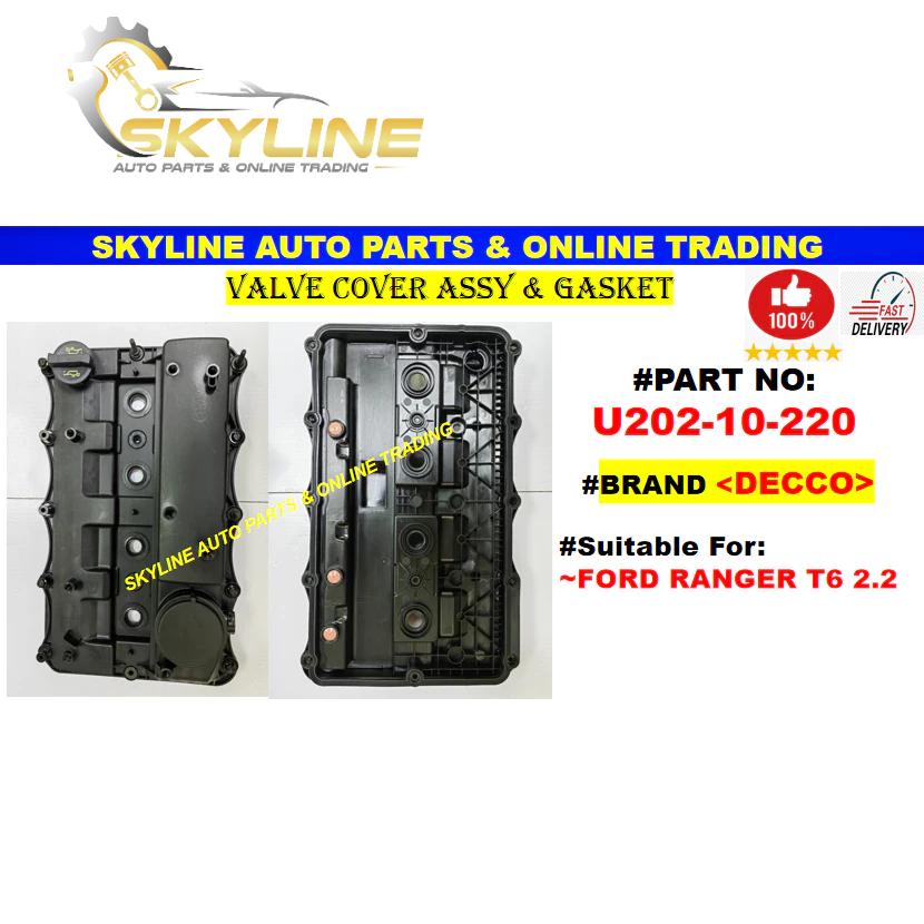U202-10-220 Valve Cover Assy Ford Ranger T6 2.2 (With Valve Cover ...