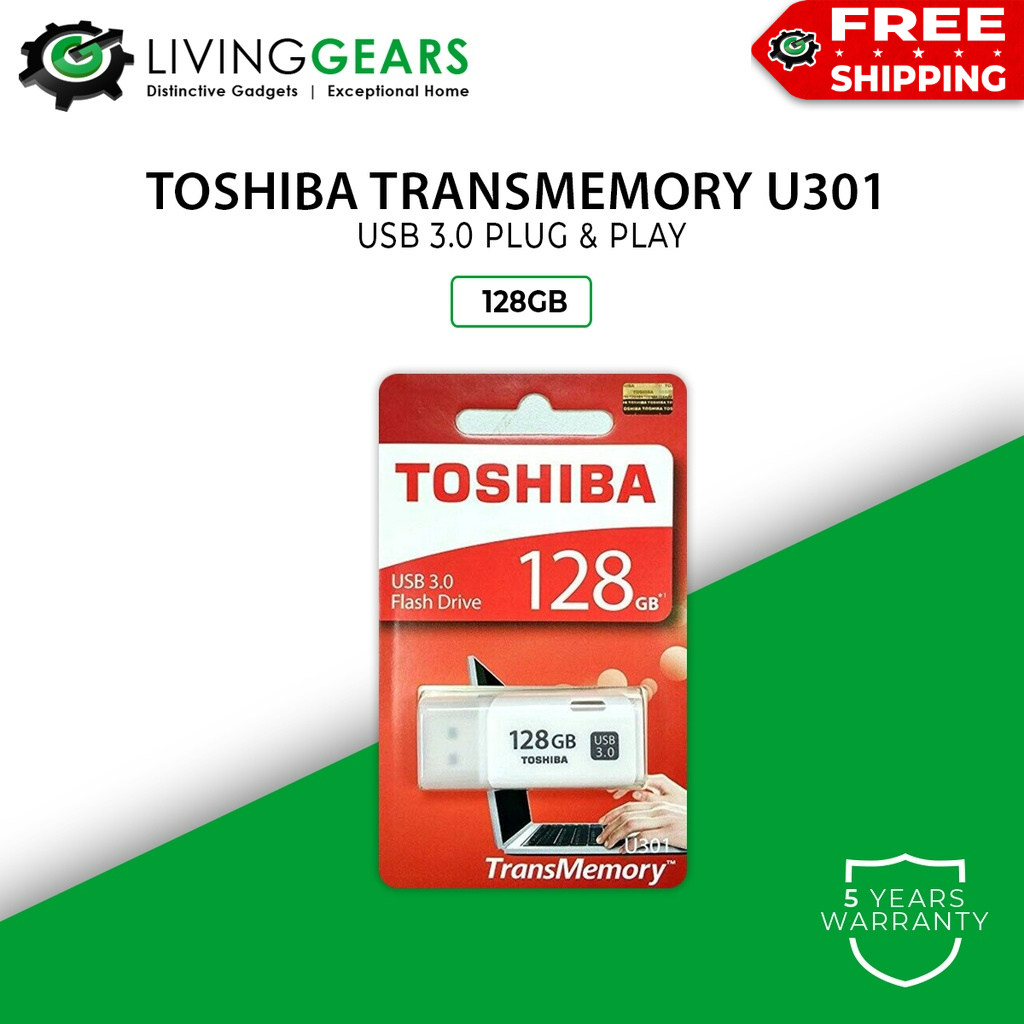 Toshiba USB 3.0 TransMemory Hayabusa U301 Stylish & Compact USB Pendrive (16GB/32GB/64GB/128GB ...