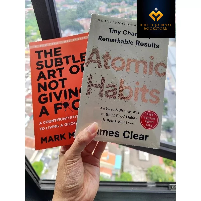 [original] The Subtle Art Of Not Giving A F Ck And Atomic Habits Combo 2