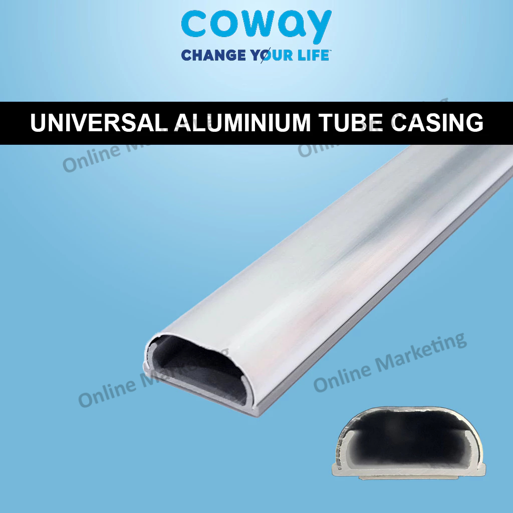 100% COWAY Original Aluminium Tube Casing - 1m x 2pcs - Hidden Piping ...