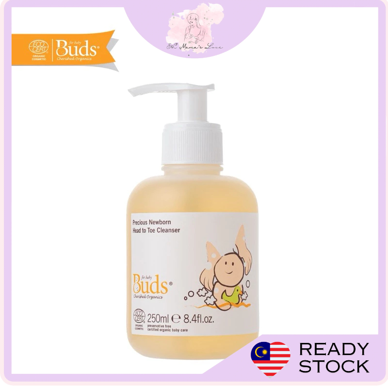 Buds Organic Precious NewBorn Head To Toe 250ml | Shopee Malaysia